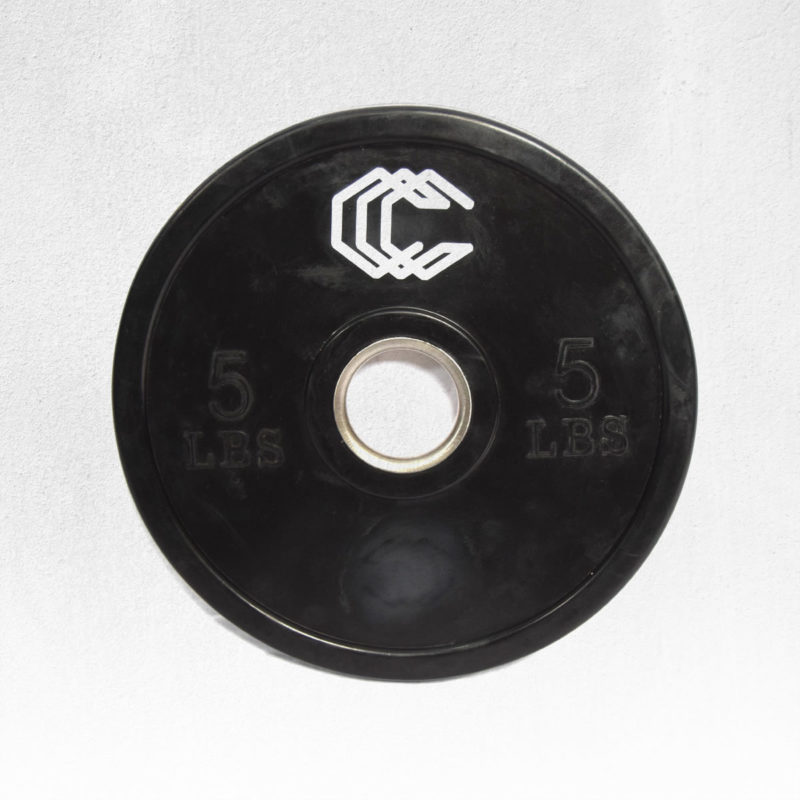 Anilha Olímpica 5 Lb (Par) | Black | Cross Sports Equipamentos CrossFit